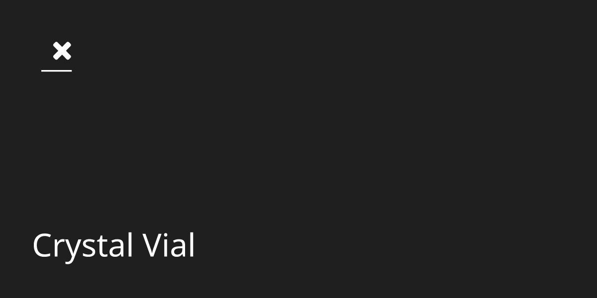 🧪 Crystal Vial in WoW: Essential Alchemy Component | WoW Guides