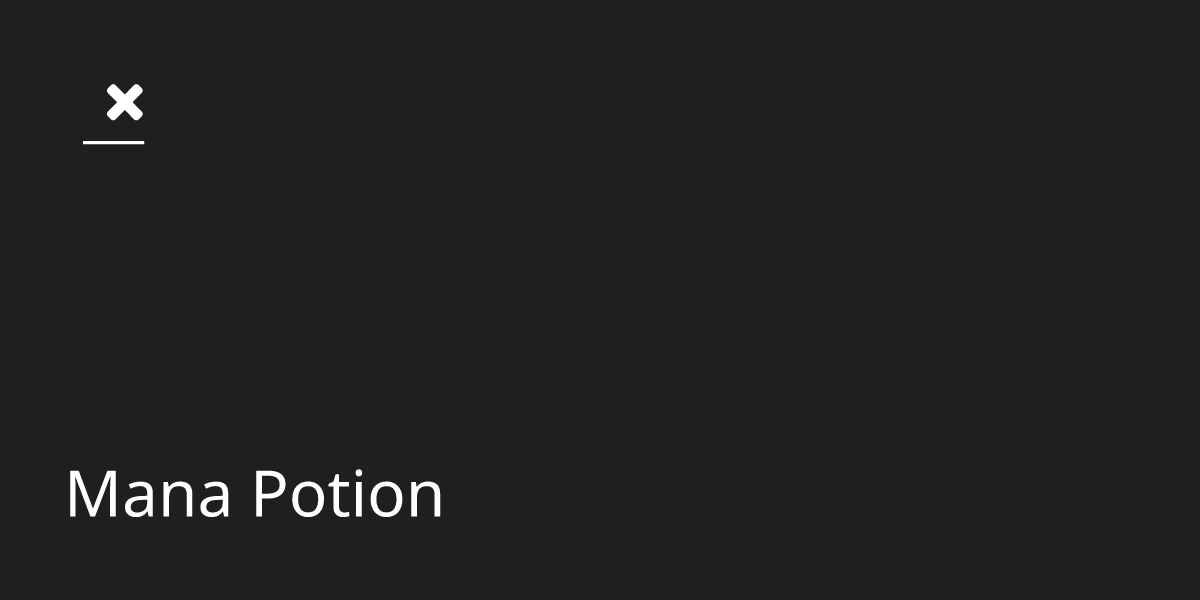 💧 Mana Potion in WoW: Quick Mana Restoration | WoW Guides